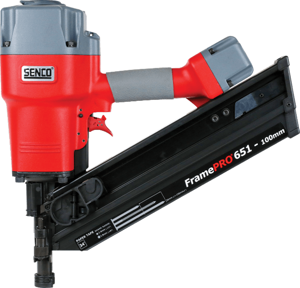 Senco FRAMEPRO651 34 Degree Clipped Head Strip Framing Nailer 50mm 100